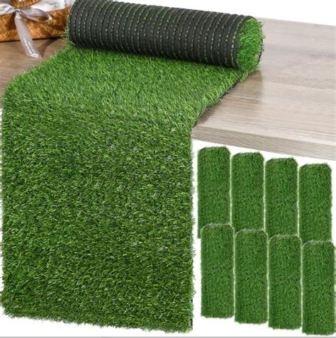 Grass Table Runner Artificial Tabletop Decor Synthetic Turf
