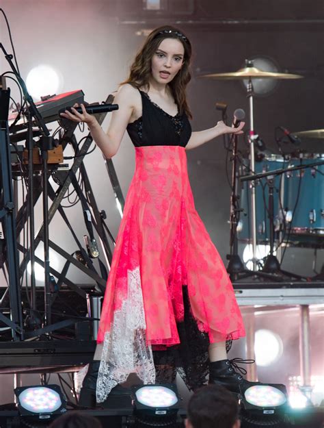 Lauren Mayberry Chvrches At Jimmy Kimmel Live In Los Angeles 0814