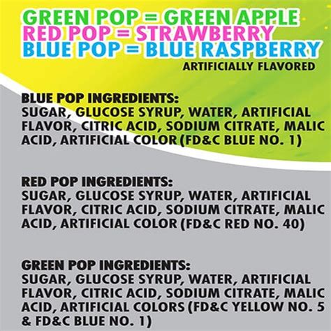 Sour Pacifier Pop Sour Candy