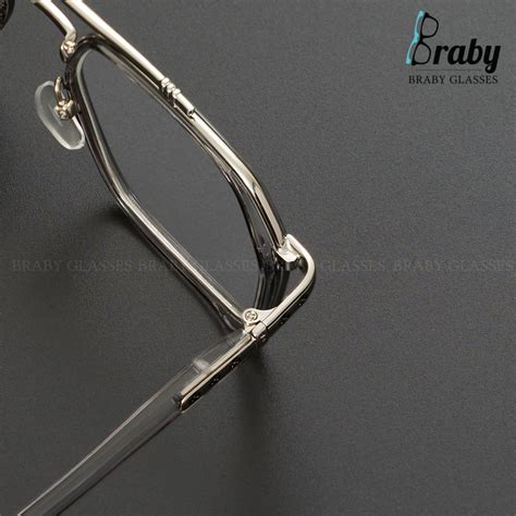 Gọng Kính Cận đa Giác Nam Nữ Braby Glasses Thiết Kế đăc Biệt 2 Cầu Kim