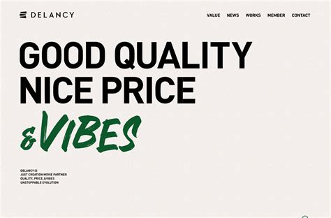 Delancy Inc Web Design Clip Webデザインギャラリー・クリップ集