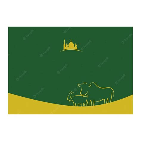 Premium Vector Eid Ul Adha Background Vector Template Design