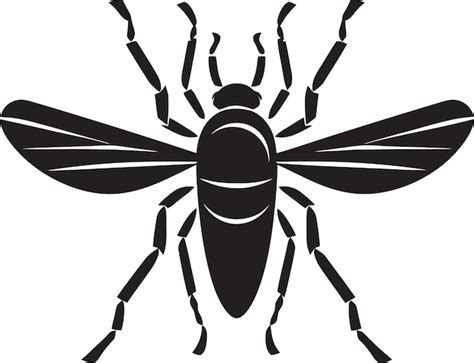 Premium Vector Iconic Black Aphid Emblem A Timeless Vector Design