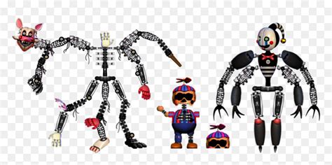 Fnaf Endoskeleton Parts Fnaf Animatronic Parts Hd Png Download Vhv