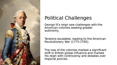 King George Iii The American Revolution And British Monarchy British History