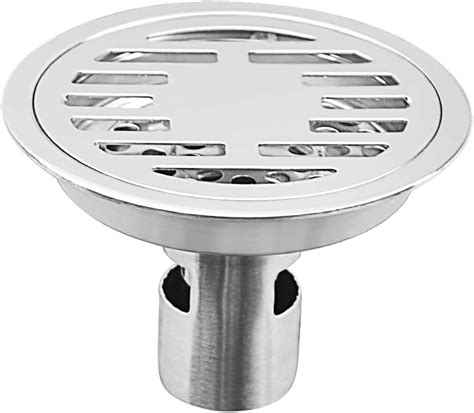 Desagüe De Suelo Redondo De Acero Inoxidable Grueso Para Baño A Prueba