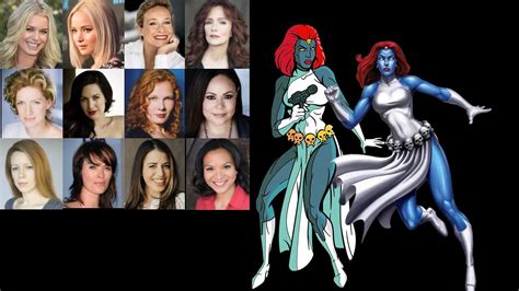 Animated Voice Comparison Mystique X Men
