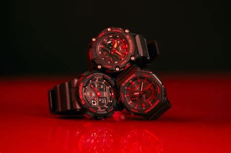 Ignite Red G Shock Magazine Casio
