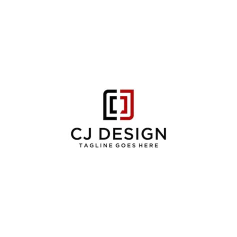 Premium Vector Cj Jc Initial Logo Sign Design