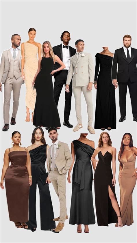 A Guide To Black Tie Optional Attire For Wedding Guests Artofit