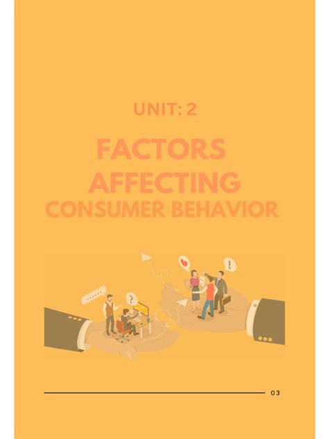 Unit 2 Factors Affecting Consumer Behaviour With Pyq Wbsu By
