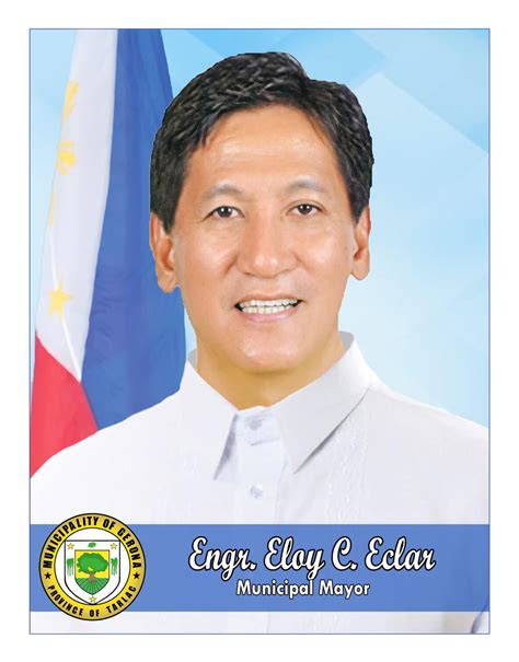 Gerona Tarlac Municipal Mayor Engr Eloy C Eclar Gerona Tarlac