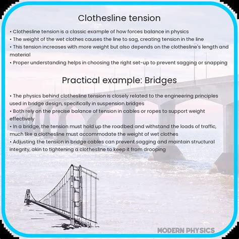 Clothesline Tension Strength Balance And Load Dynamics