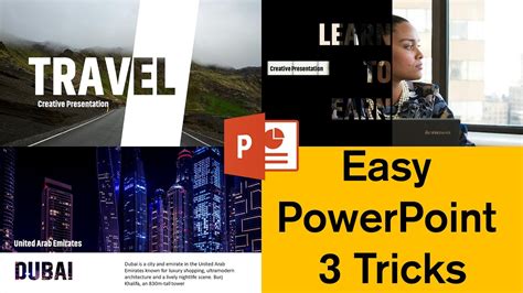 Easy Powerpoint 3 Tricks Step By Step 2025 Powerpointtutorial Tricks