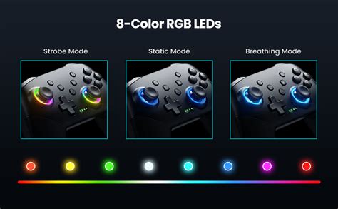 Voyee Switch Controllers Wireless Compatible With Switch Pro Controllers For Switch