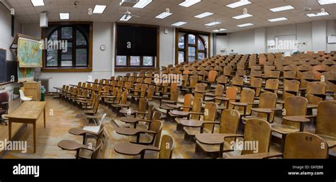 Lecture Hall In The Science Building On The University Of Wisconsin