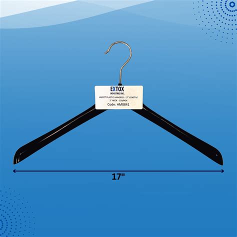Plastic Jacket Hanger 17 Extox