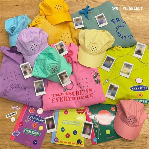 Treasure Yg Select Treasures Aesthetic Grunge Outfit Kpop Merch