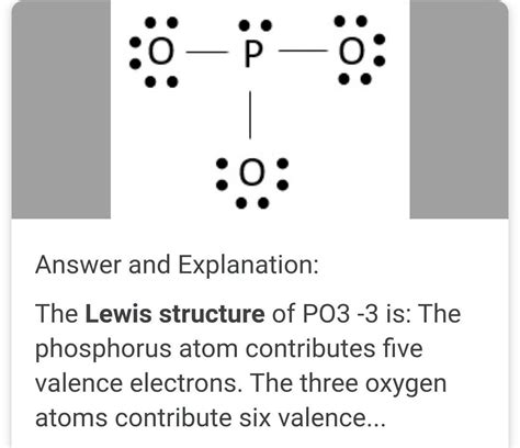 Po3 1 Lewis Structure