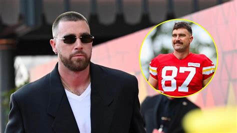 El Travador Travis Kelce Rocks Mustache Look In Chiefs Training Camp