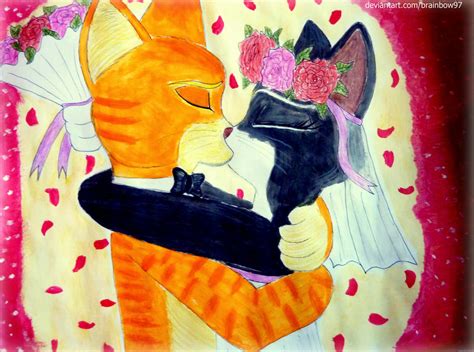Puss X Kitty Final Kiss By Brainbow97 On Deviantart