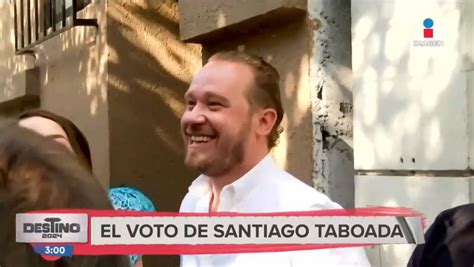 Así Llegó Santiago Taboada Para Ejercer Su Voto