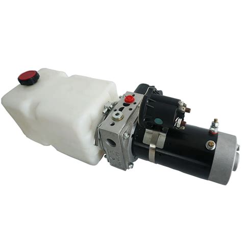Dc Motor Pump For Truck 12v Trailer Hydraulic Power Unit Hydraulic