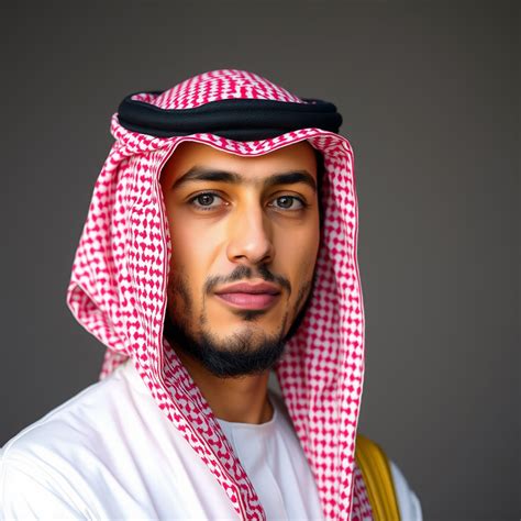 رجل يرتدي ثوب عربي وعقال بيكاسو الخليج Gulf Picasso