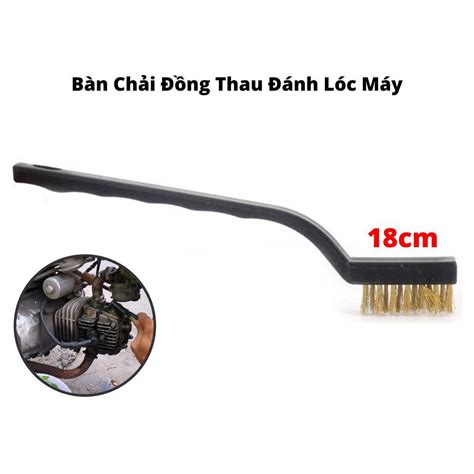 Brass Engine Block Brush Brass Machine Block Brush 18cm Shopee Singapore