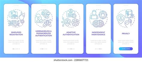 Explanations Confirmatory Bias Blue Gradient Onboarding Stock Vector Royalty Free 2279448567