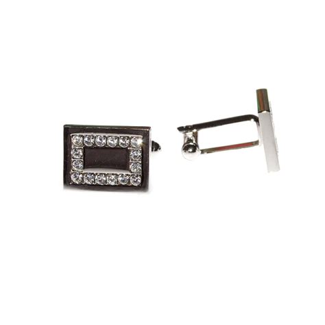 Gemelli Uomo Con Strass Swarovski