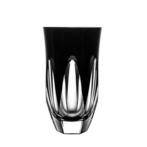 Fabergé Lausanne Black Highball 1st Edition Ajka Crystal
