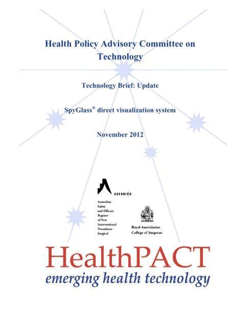 Spyglass® Direct Visualization System Queensland Health