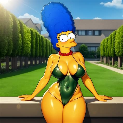 Rule 34 Ai Generated Marge Simpson Tagme The Simpsons Wife 8319337