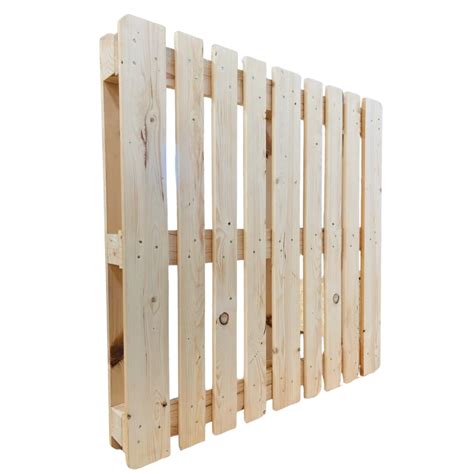 Industrial Rectangular Pine Wood Pallets 2 Ton Load Capacity At