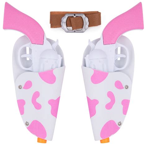 Artcreativity Pink Cowgirl Holster And Western Toy Gun Set Pink Toy