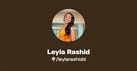 Leyla Rashid Instagram Linktree