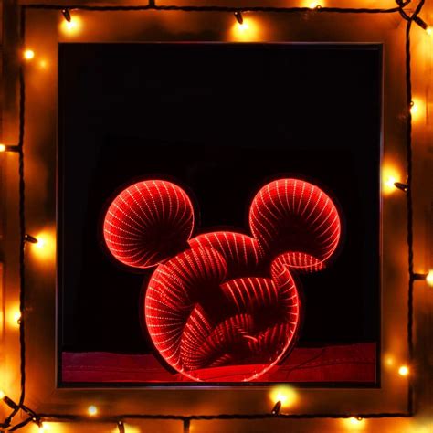 40cm ©disney Infinity Mirror Mickey Mouse Ears Christmas Figure Red
