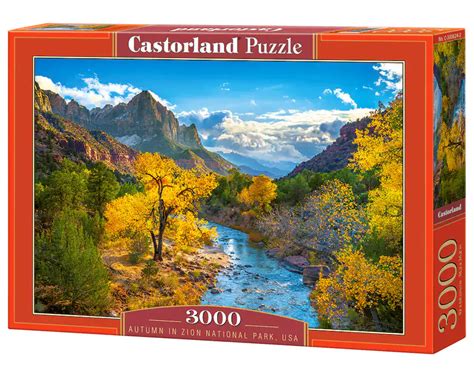 Castorland 3000 Piece Jigsaw Puzzles Autumn In Zion National Park