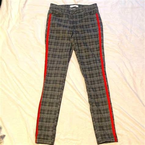 Skinnygirl Jeans Euc Skinny Girl Jeans The Skinny Blkwhite Plaid