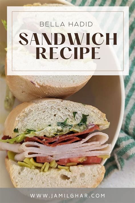 Easy Tiktok Bella Hadid Sandwich Recipe