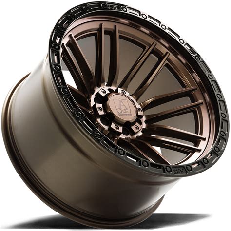 Icarus Dark Bronze Black Bead Wheel Axe Wheels