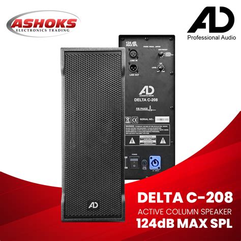 Ad Delta C 208 Active 2 Way Speaker 700w 124 Db Max Spl Fir Pha Ashoks Electronics Trading