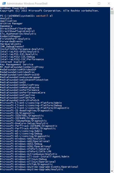 Ereignisprotokoll Eventlog Einträge Per Powershell Schnell Löschen