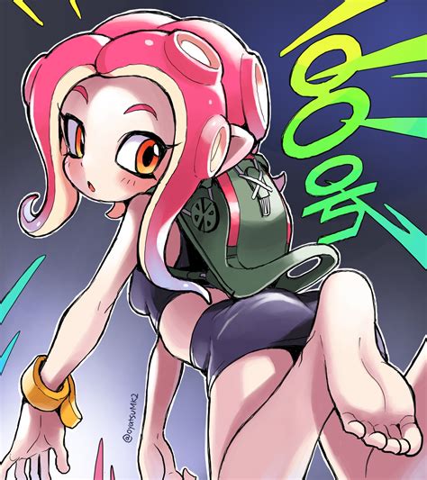 Octoling And Octoling Girl Splatoon And More Drawn By Oyatsu Mk Danbooru