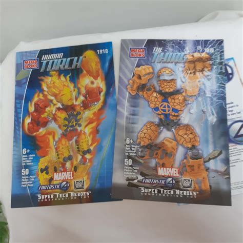 Vintage Mega Bloks Marvel Heroes 1981s
