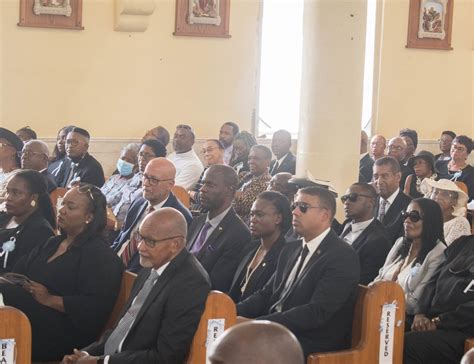 Pm Terrance Drew Pays Final Tribute To Former Skndf Commander Errol Maynard Skn News