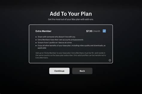 Max Introduces Option To Add Extra Members To Account