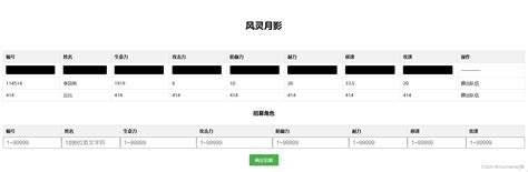 组件化的可编辑表格 Csdn博客