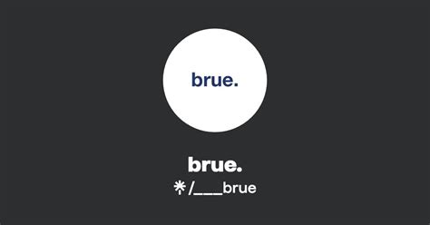 Brue Linktree